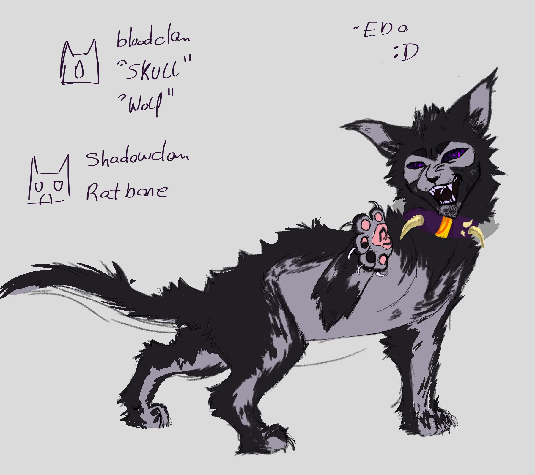 Warrior Cats Bloodclan Symbol
