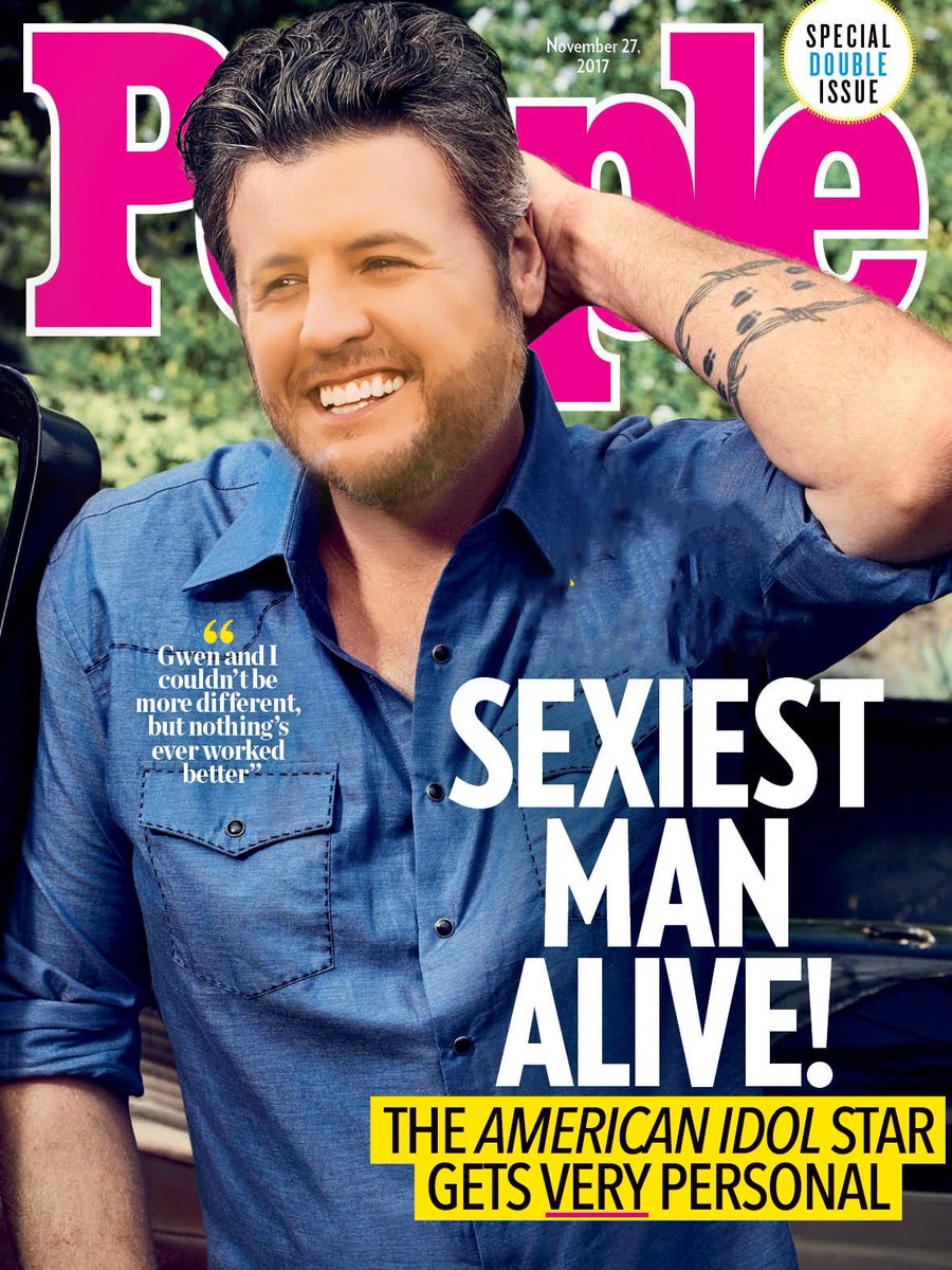 Luke Bryan Sexiest Man Alive People