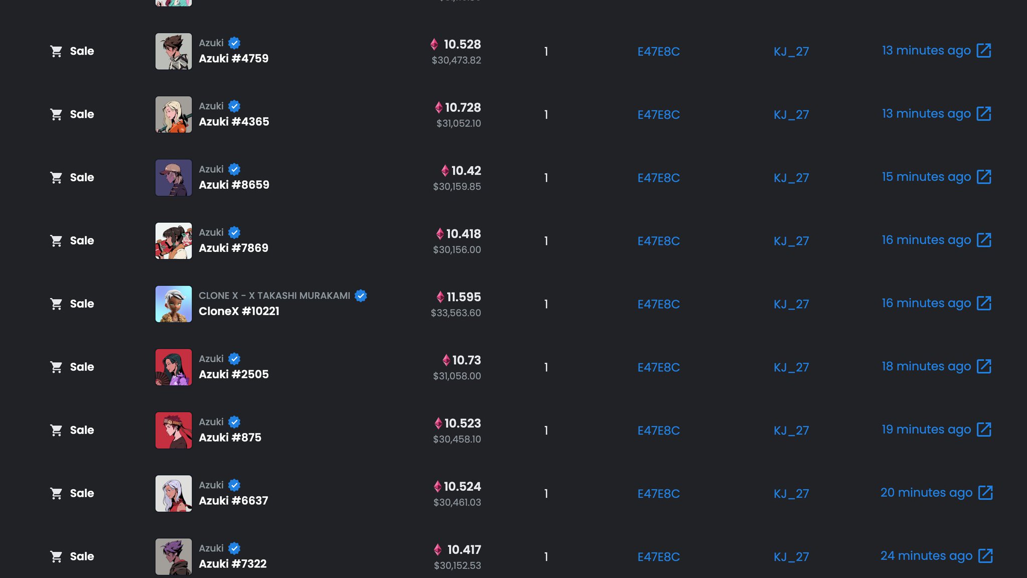 cr0ss.eth on Twitter: "Account E47E8C has just gotten compromised & wiped for a total of 310 ETH ...