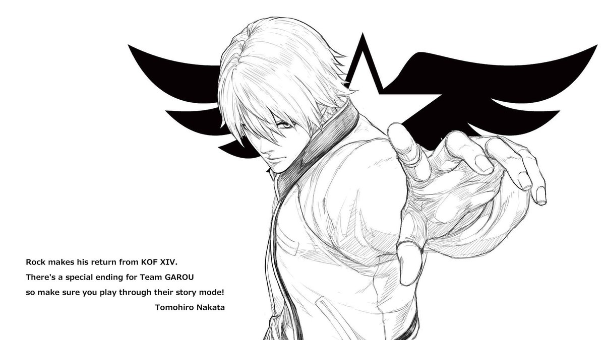 KOFXV Rock Sketch by Tomohiro Nakata : r/kof