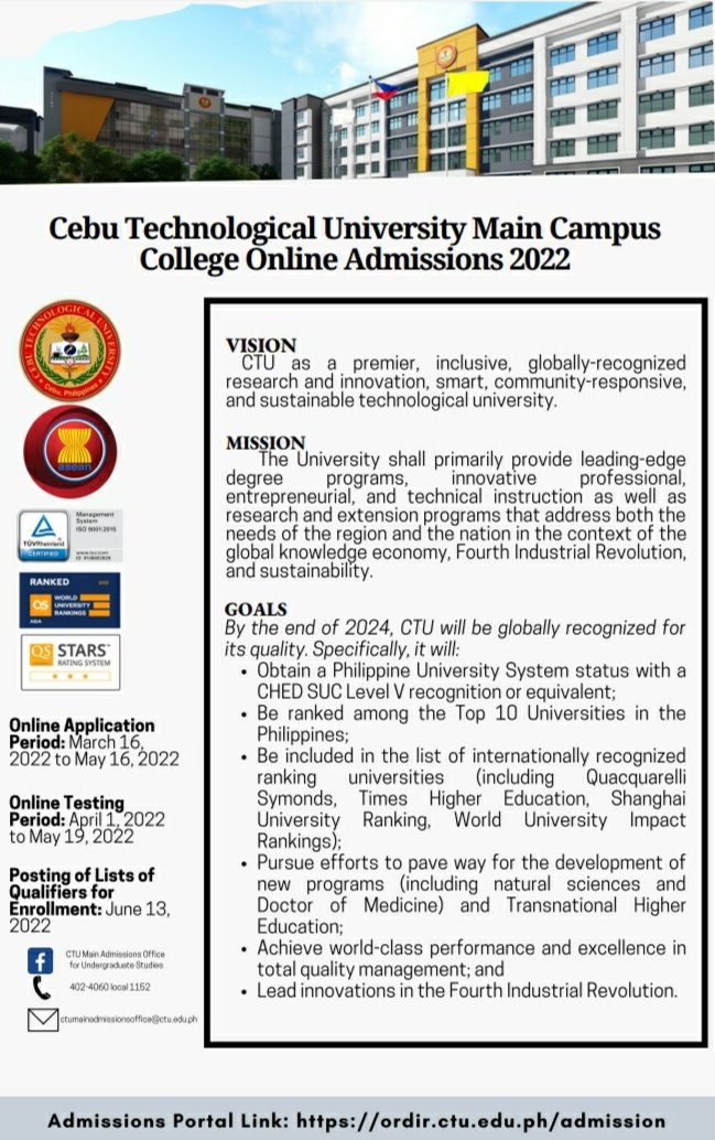 Ctu Main Campus Logo Cebu Technological University Logo – Cebu