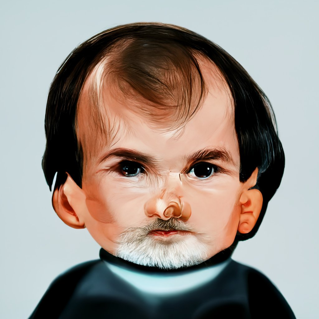 Steve Jobs As A Baby