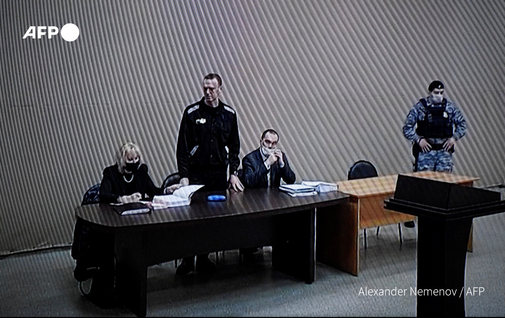 Afp News Agency On Twitter Update A Russian Court Has Found Jailed