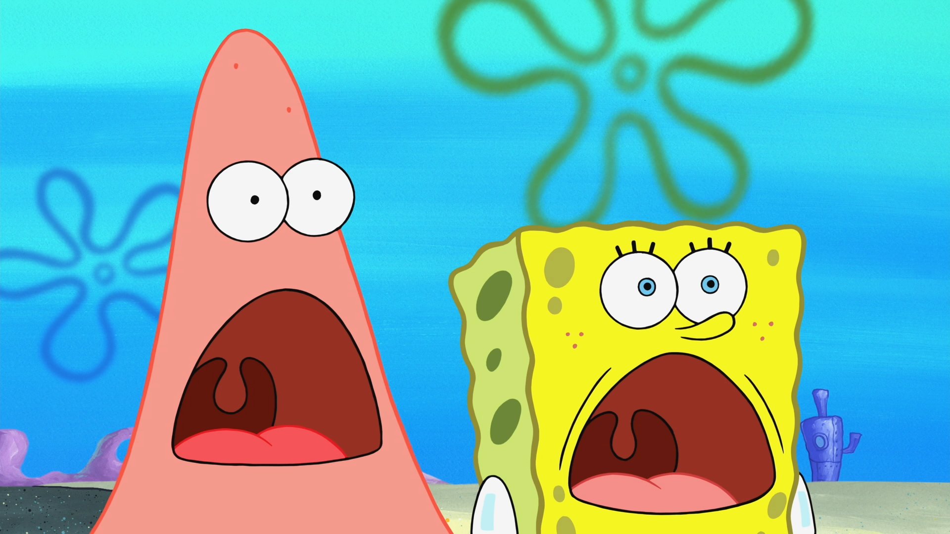 Patrick Star Shocked Face