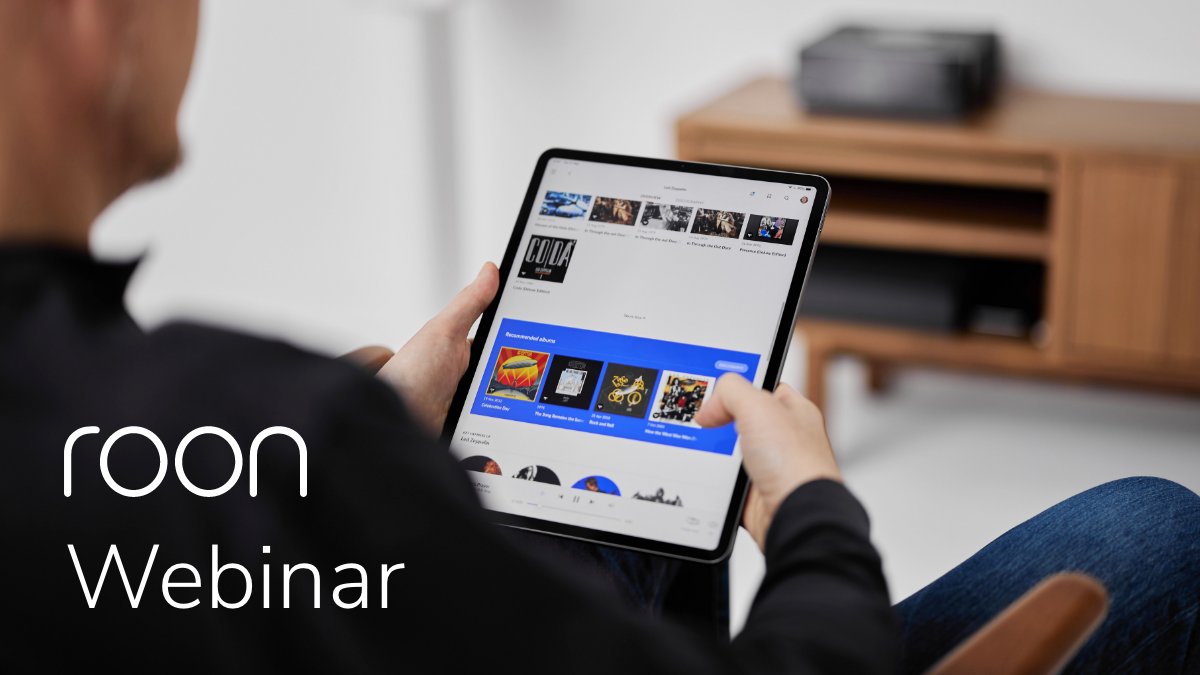 Roon Labs on Twitter: "We're hosting another live webinar this Thursday! Join our 'Getting ...