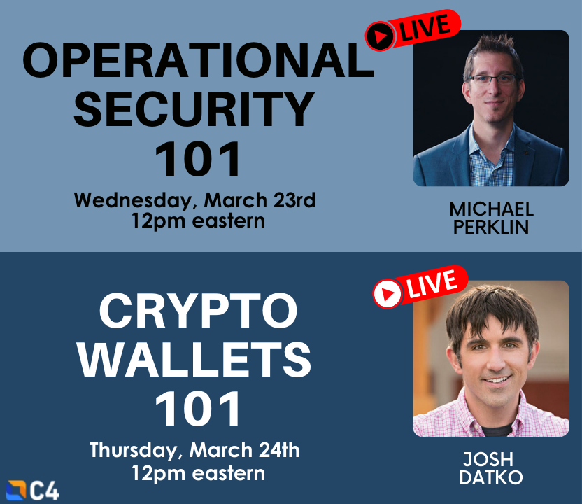 C4 on Twitter: "Join us this week and learn more with C4! Tomorrow at 12pm edt the CEP Committee ...