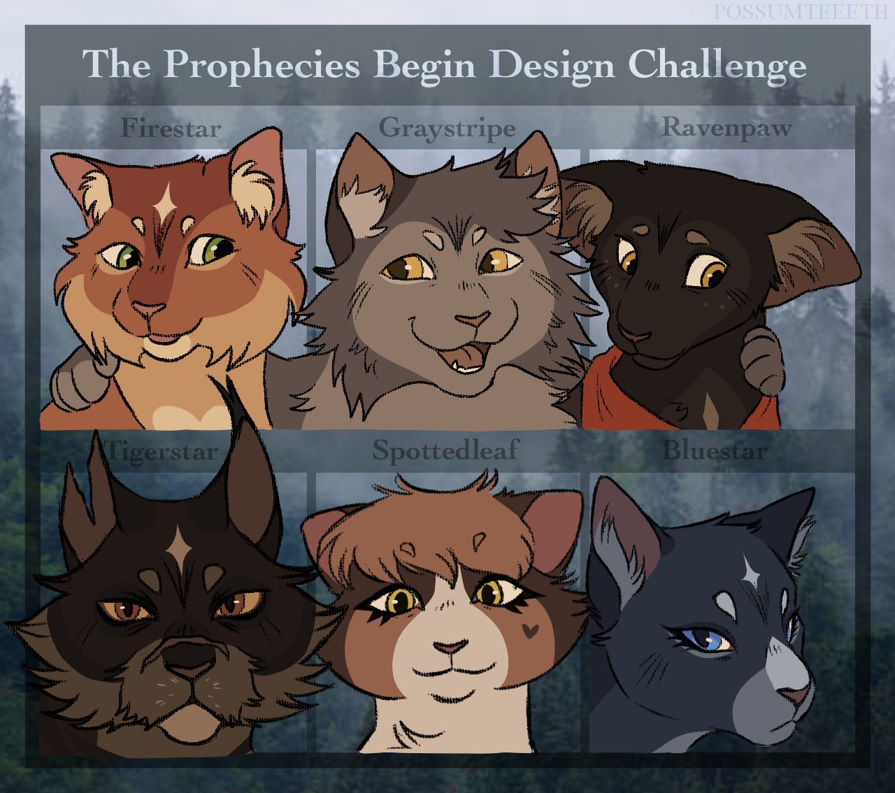 Firestar And Spottedleaf Warriors
