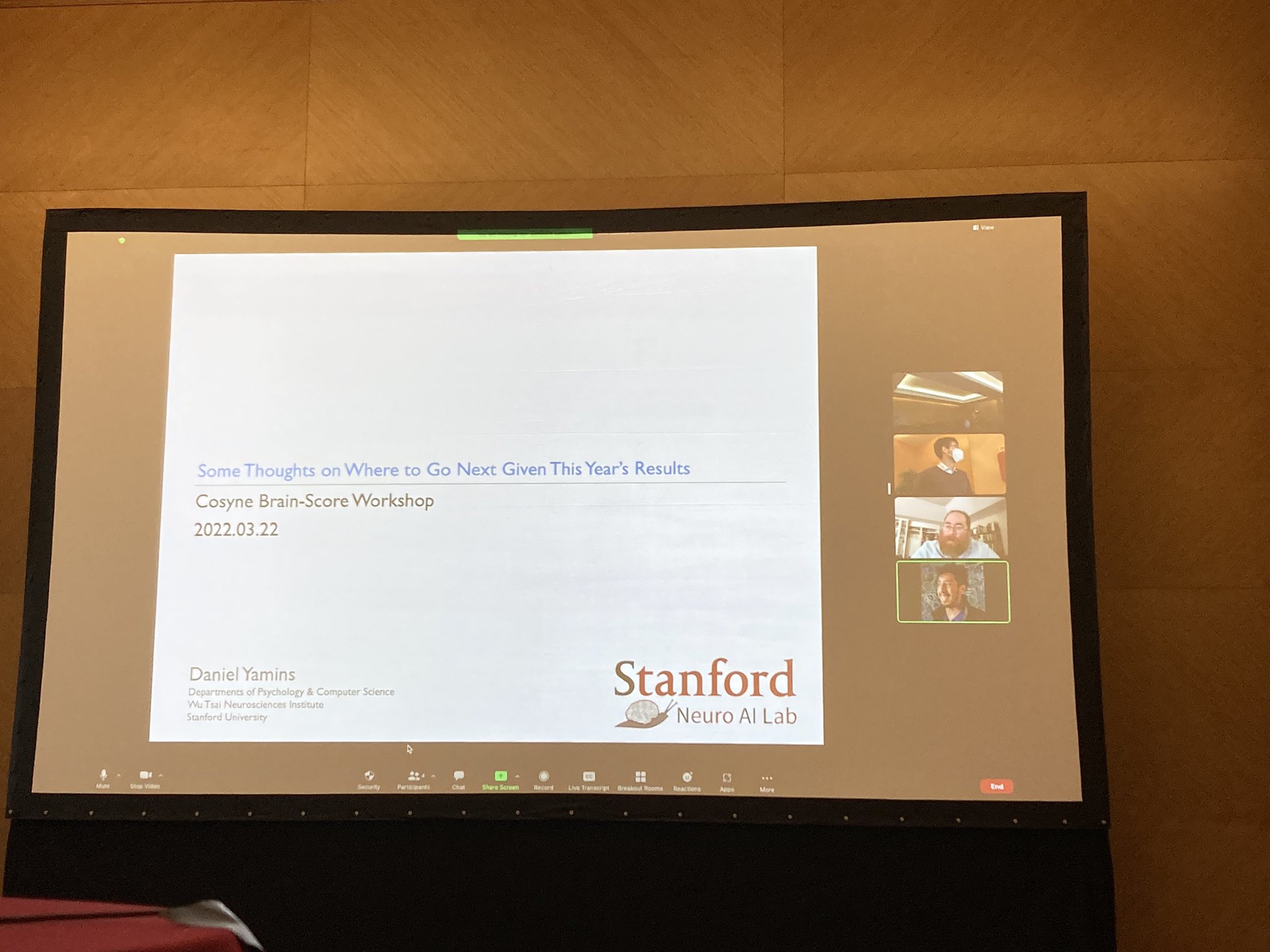 Sabera Talukder on Twitter: "Now up in the same track is @dyamins at @NeuroAILab discussing ...