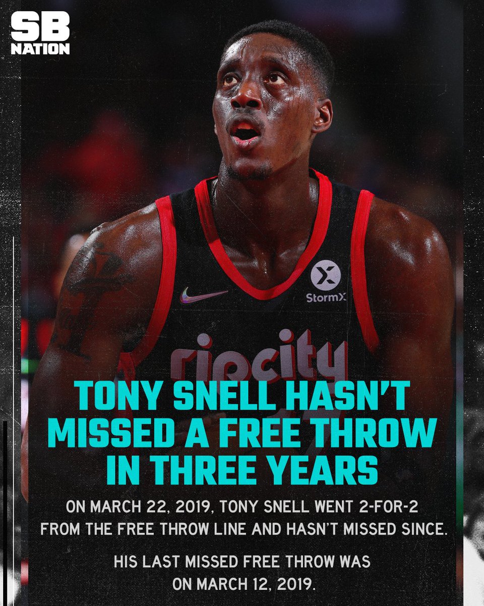 [花邊] Tony Snell已經三年沒miss過一顆罰球 - NBA板 - Disp BBS
