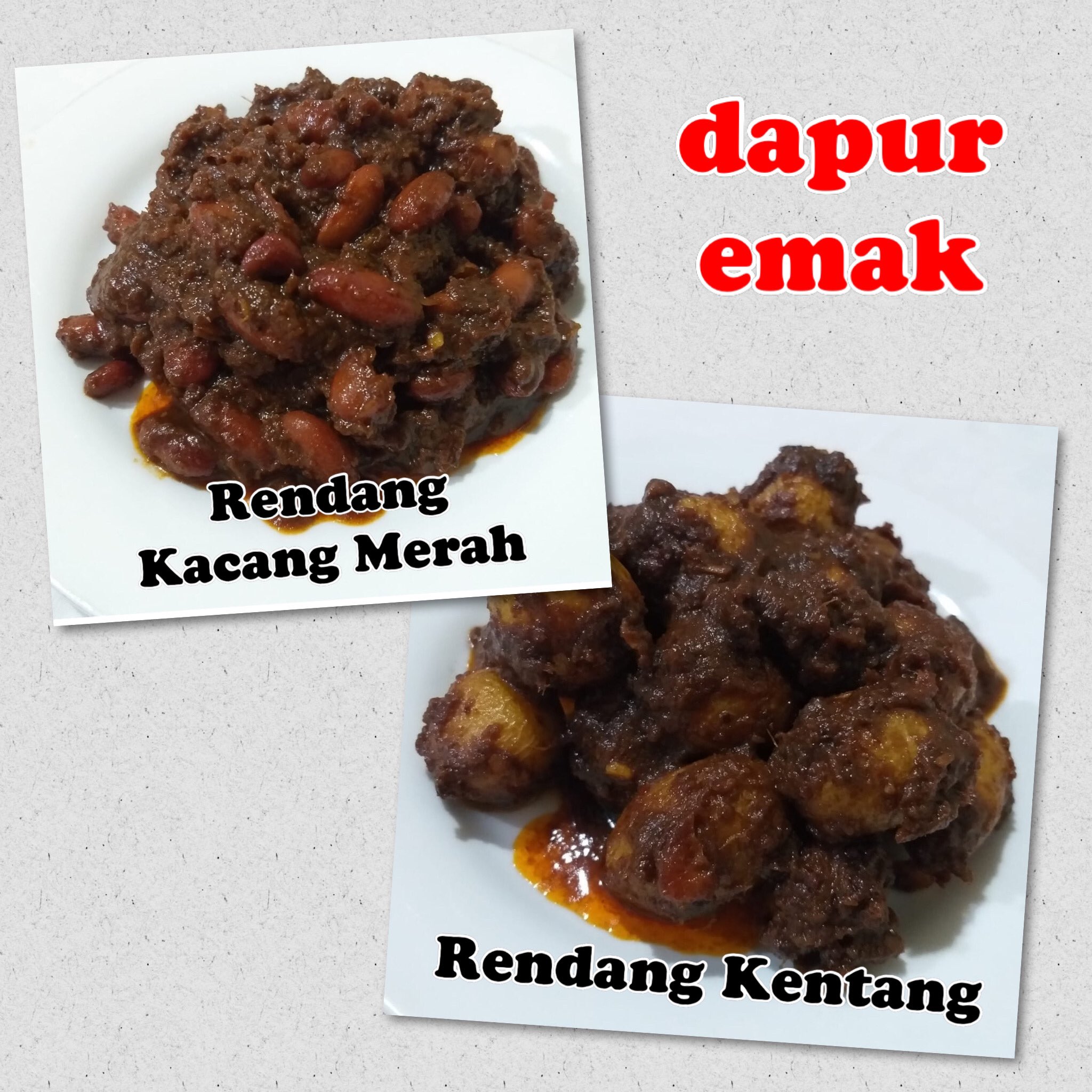 Resep Rendang Kacang Merah