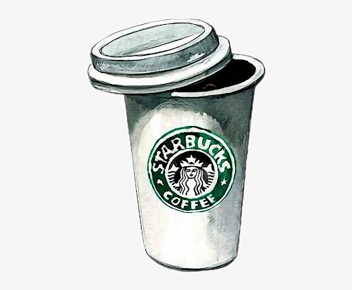 Starbucks Coffee Cup Outline