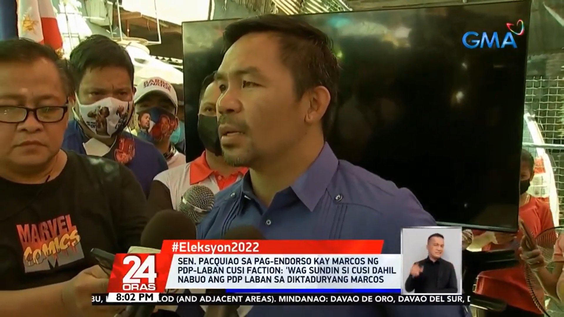 Gma News On Twitter Pinalagan Naman Ni Sen Manny Pacquiao Ang