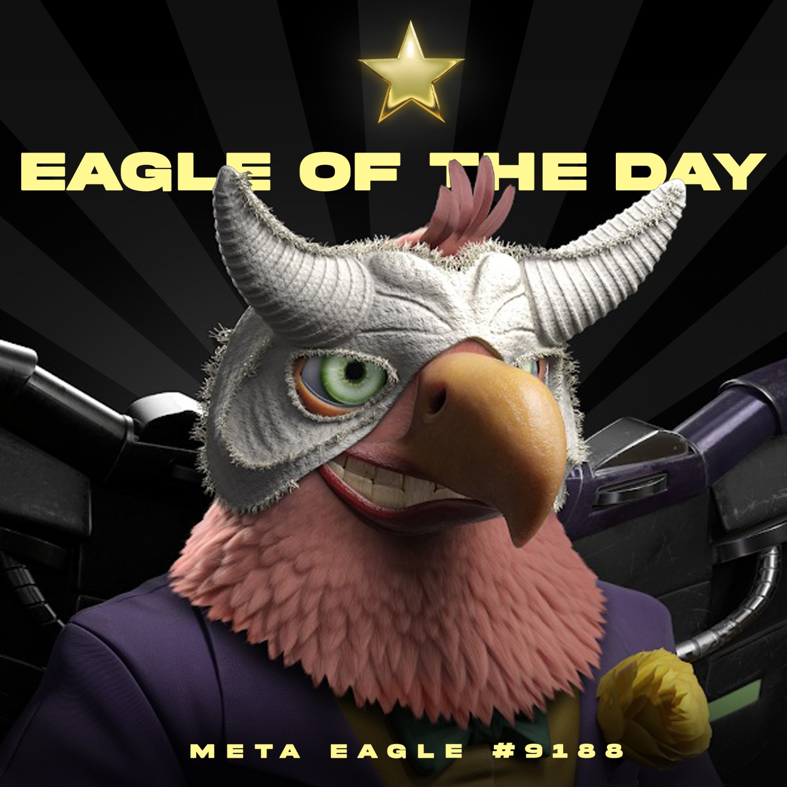 Meta Eagle Club - GalyVerse on Twitter: "Congratulations to eagle number #9188🦅🥳 https://t.co ...