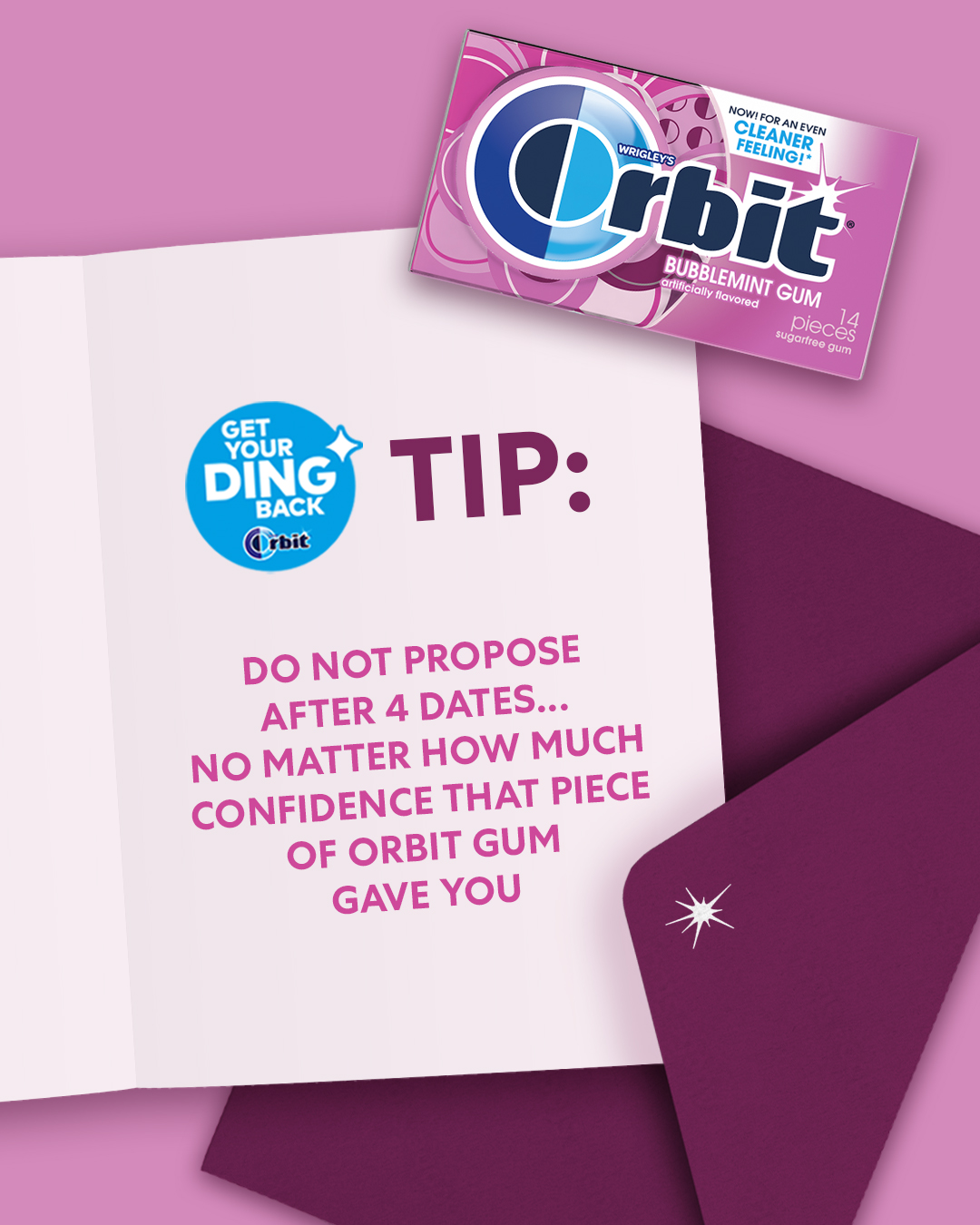 Orbit Gum Wrapper