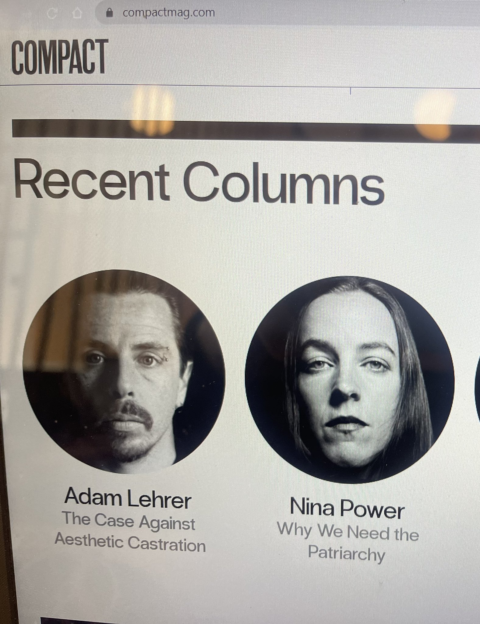 Ron Kampeas on Twitter: "For the patriarchy, against castration, at least is consistent, I guess ...