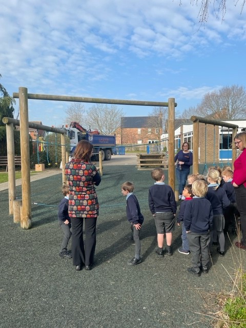 Thank you so much to Wrubble for the donation of top soil, the children ...