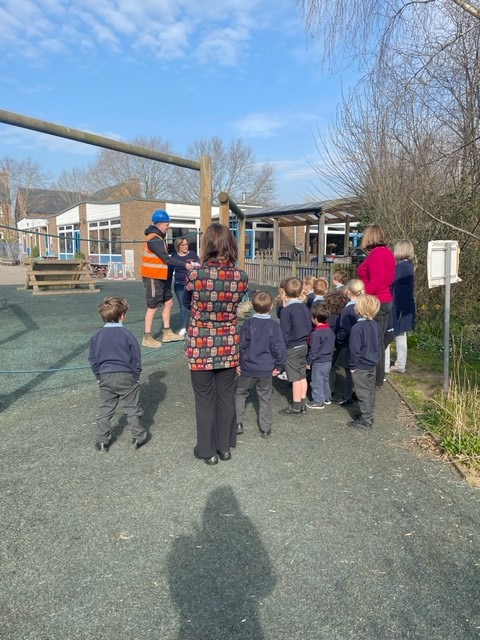 Thank you so much to Wrubble for the donation of top soil, the children ...