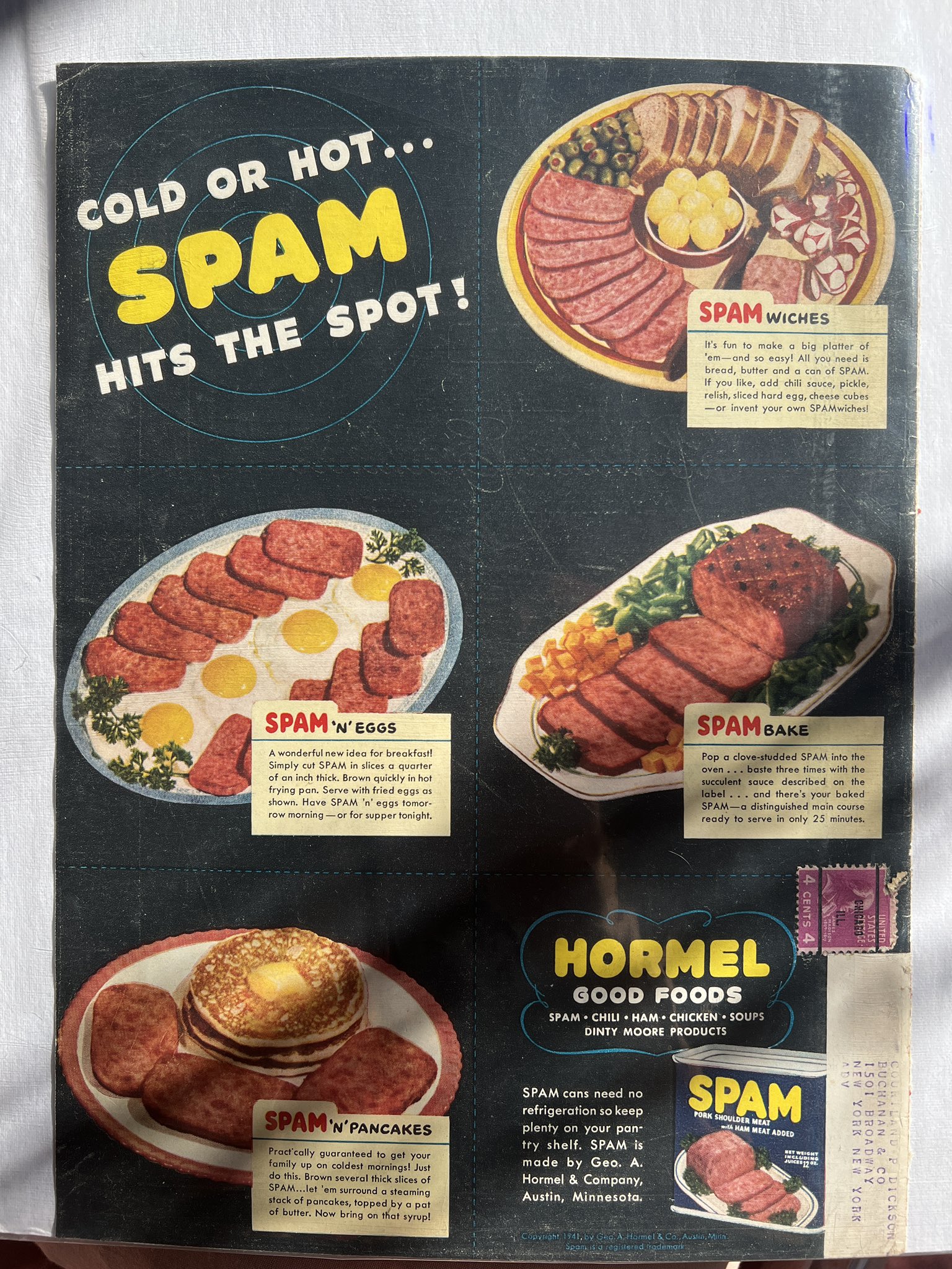 Food Print Advertisements 2022