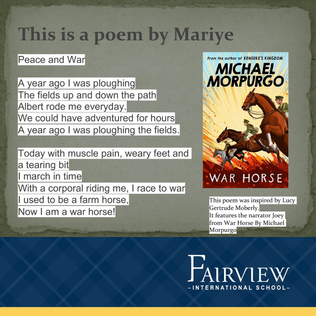 Michael Morpurgo War Horse