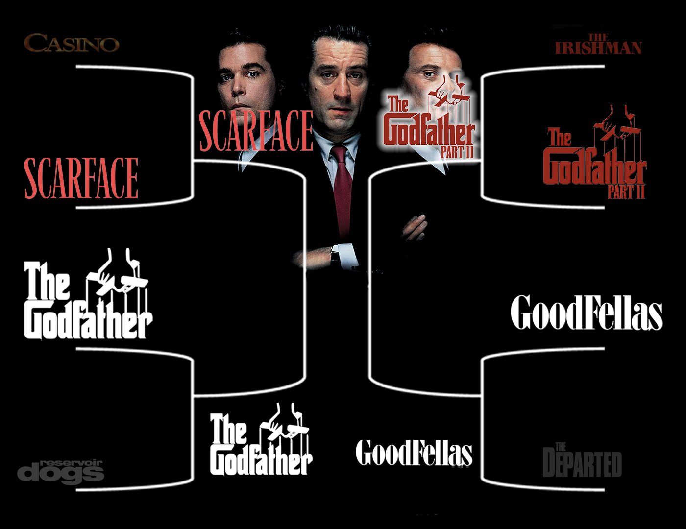 Godfather Goodfellas Scarface Casino