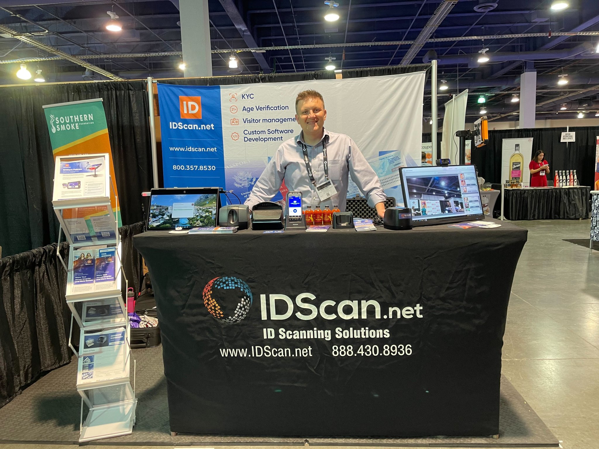 IDScan.net on Twitter: "Our booth at Bar & Restaurant Expo is up and ...
