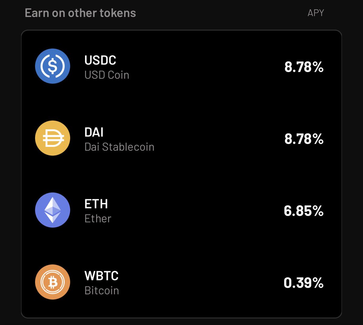 Fiat-to-Layer 2, APY 8% on stablecoins, APY 6% on ETH, crypto index ...