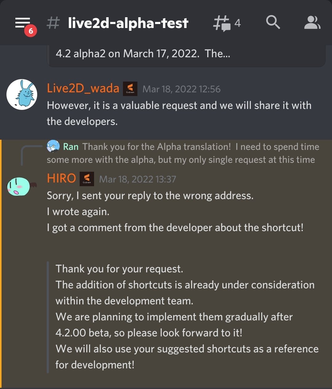 Ran 🐲 Live2D Animator on Twitter: "In case you haven't aware -- 4.2 Alpha is already available ...