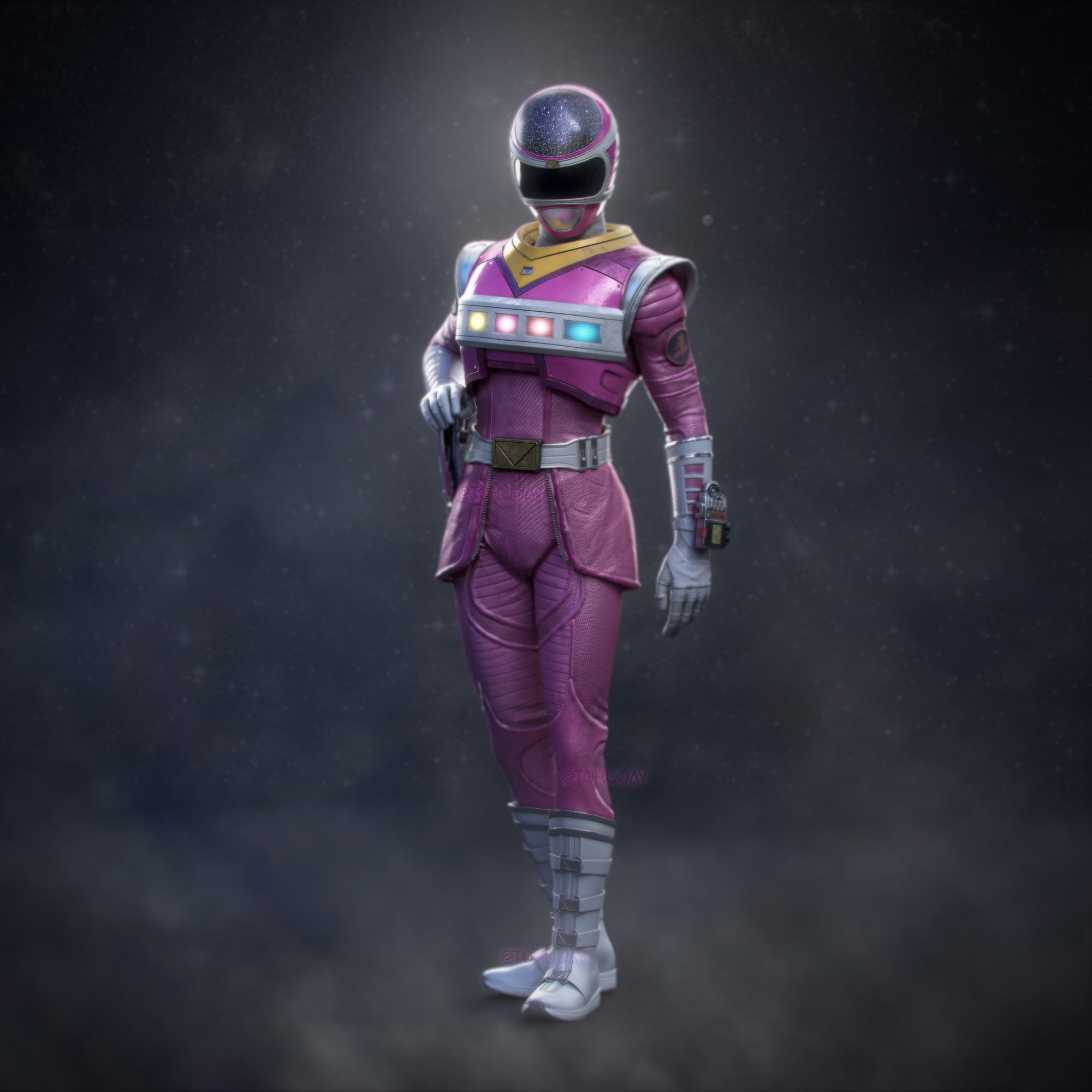 Power Rangers In Space Pink Ranger