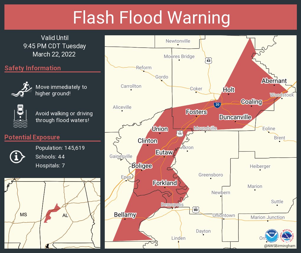 Nwsflashflood On Twitter Flash Flood Warning Continues For Holt Al