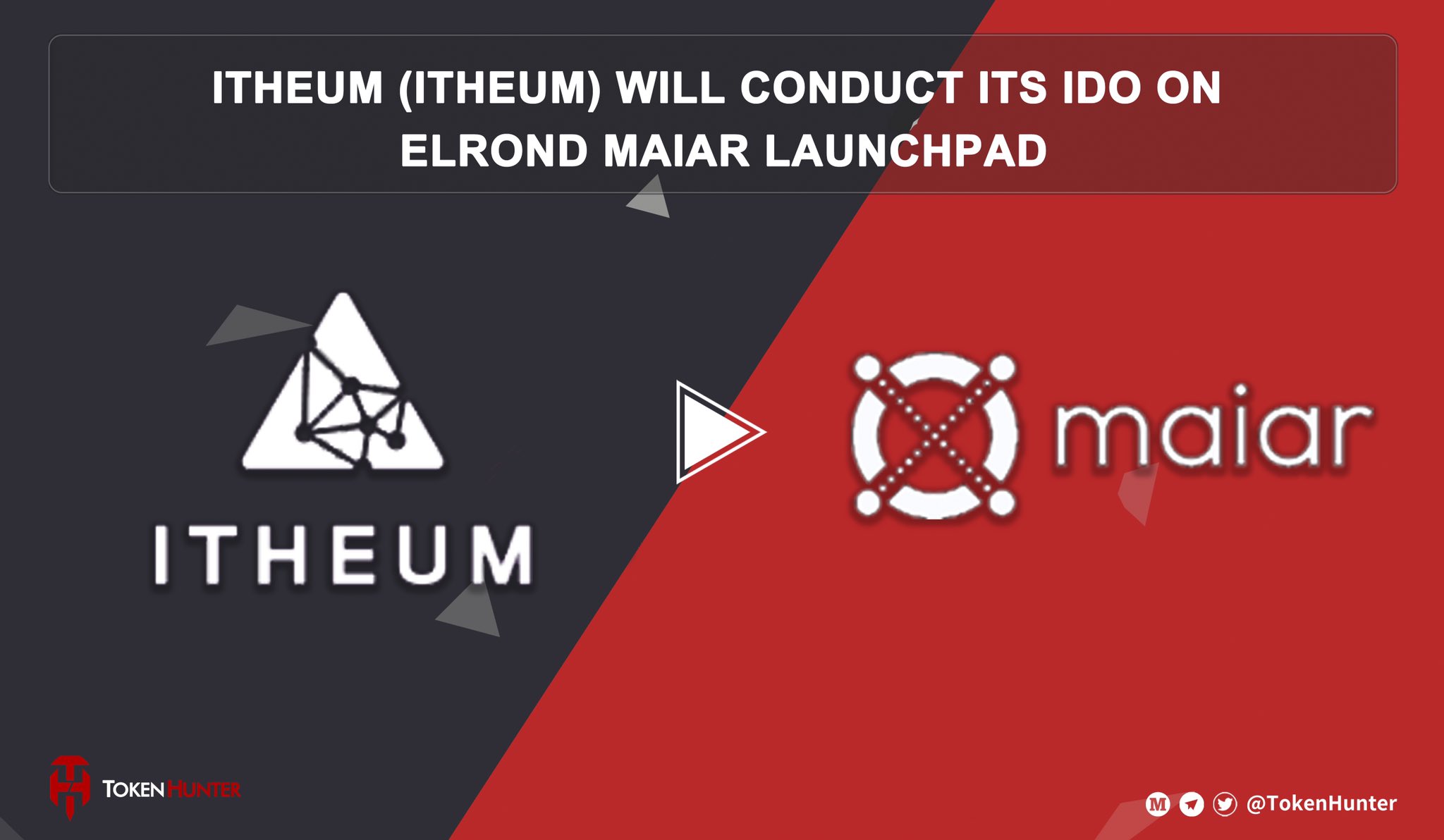 TokenHunter on Twitter: "🤩@itheum $ITHEUM will conduct its IDO on @ElrondNetwork Maiar Launchpad ...