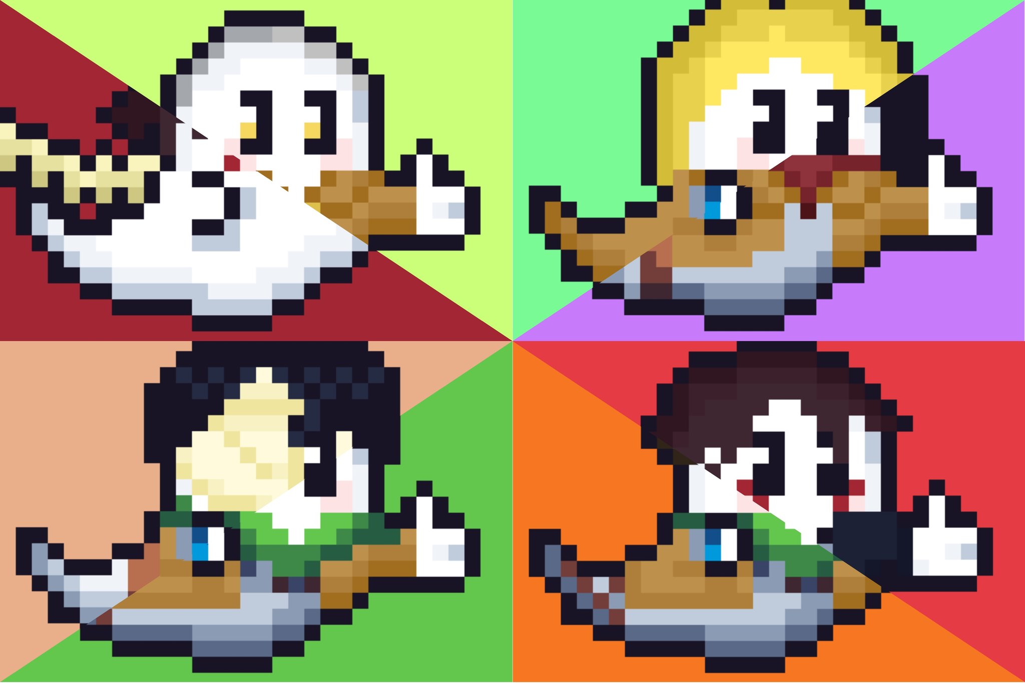 Pixel Mumu Club | arresha.near on Twitter: "Shinzo wo Sasageyo! Pixel Mumu Club; Attack on Titan ...