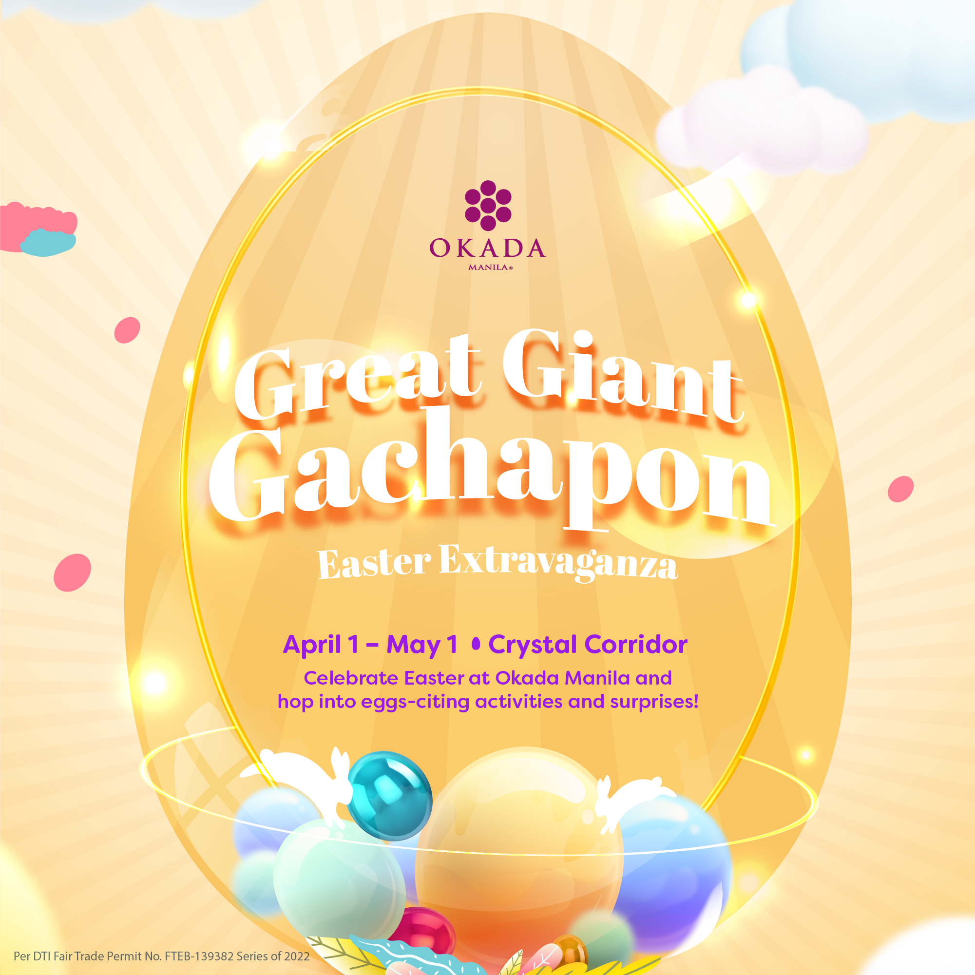 Okada Manila on Twitter: "You’re in for eggs-citing surprises and activities this Easter at ...