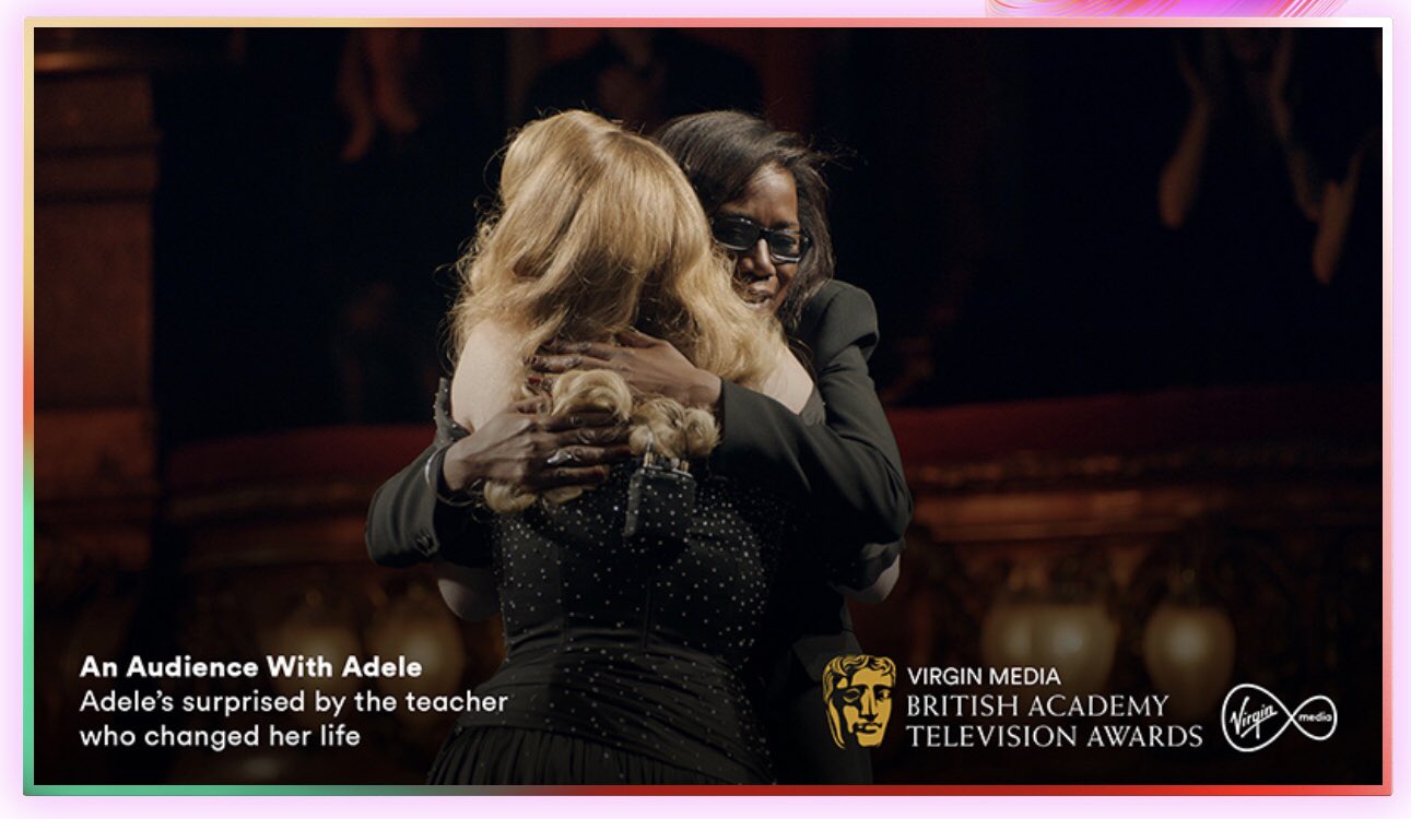 Adele Daily on Twitter: "The emotional reunion of @Adele and Ms. McDonald was a nominated for # ...