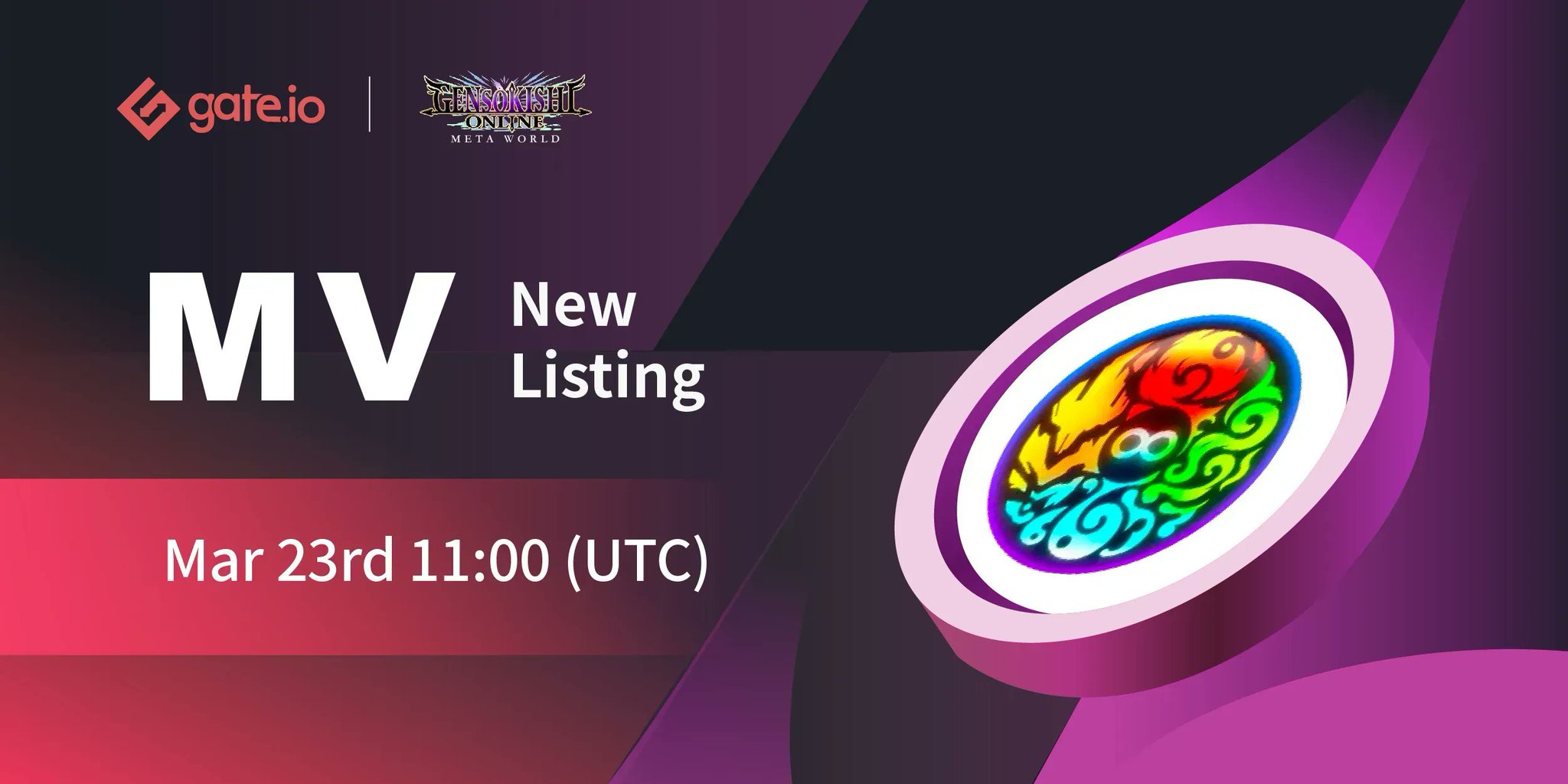 Gate.io on Twitter: "🔥https://t.co/8kWqgEeplL New Listing: @genso_meta🔥 Trading Pair: $MV ...