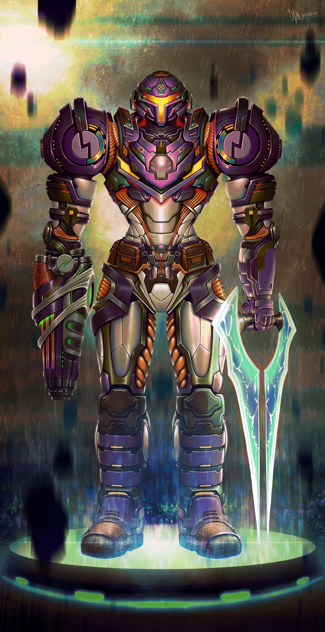 Master Chief And Samus In Love