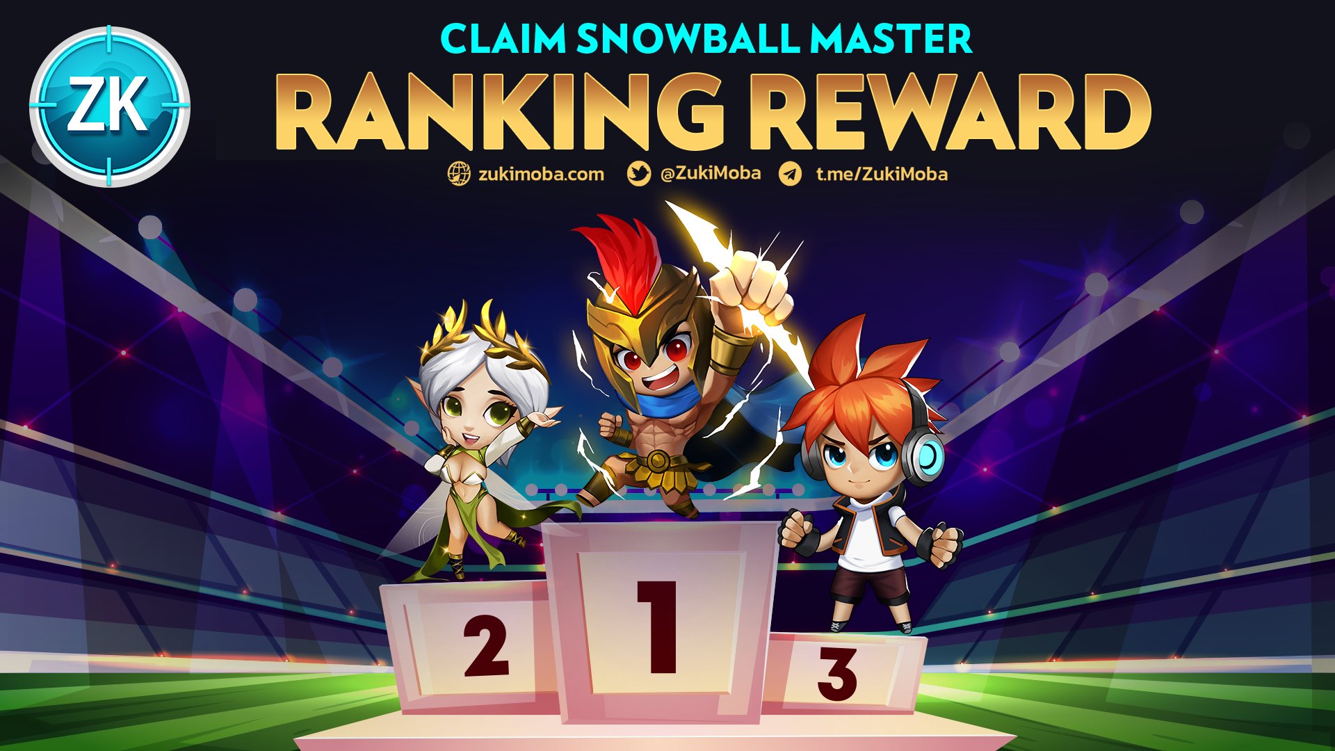 Zuki Moba on Twitter: "🏆CLAIM SNOWBALL MASTER RANKING REWARD ⛱Check your name in this Winner ...