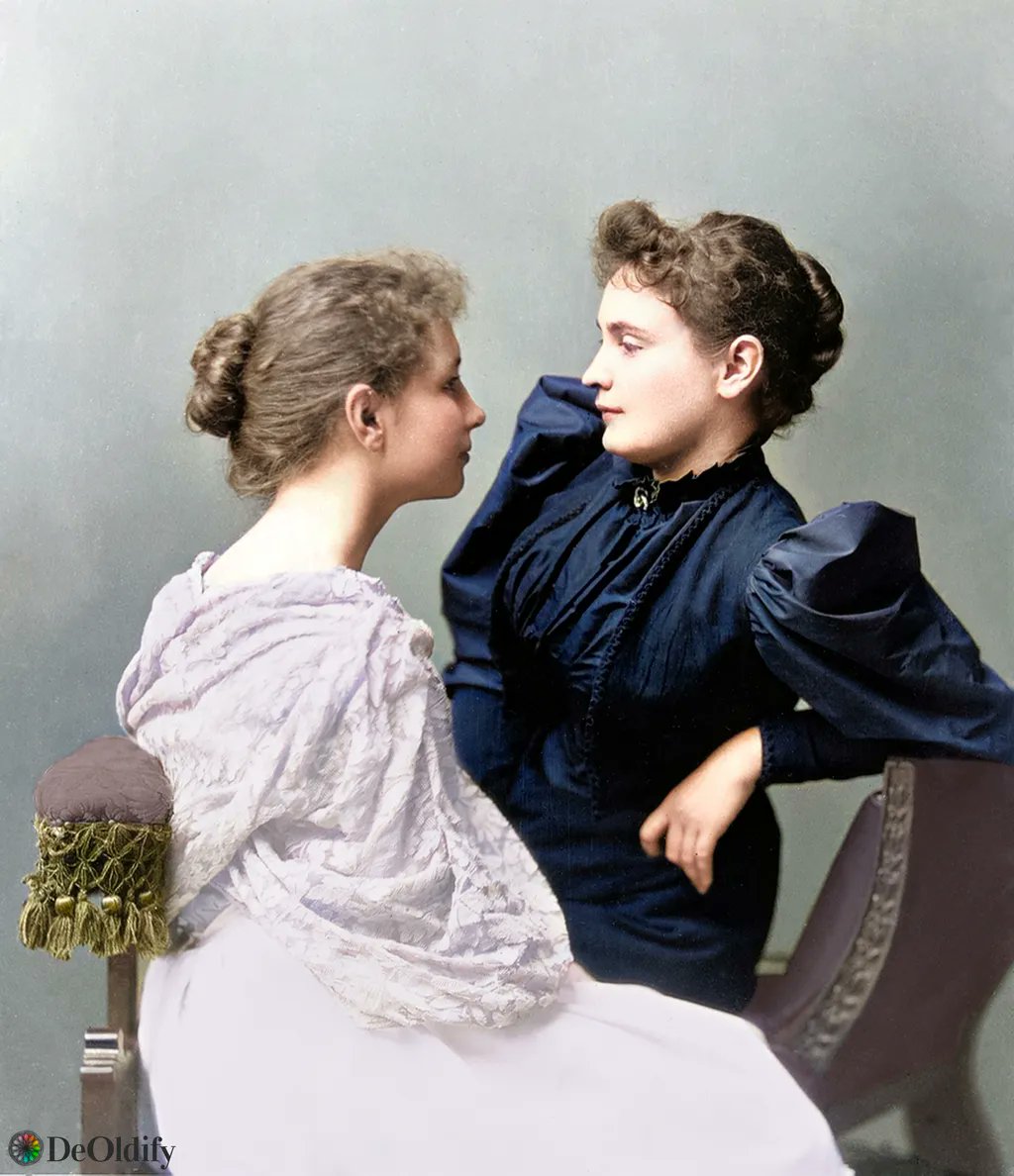 Helen Keller As A Teenager In Color