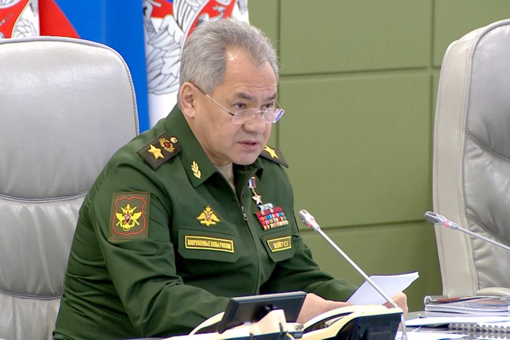 Hoje no Mundo Militar on Twitter: "O ministro russo da defesa, Sergei Shoigu, não é visto em ...