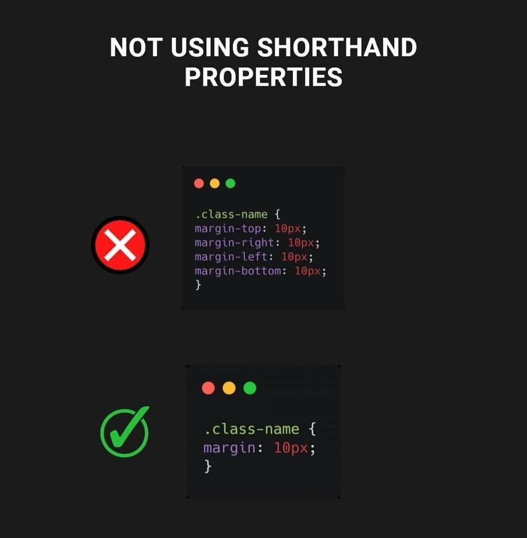 Pradeep Pandey on Twitter: " Not using shorthand Properties https://t.co/TaMilkxrqC" / Twitter