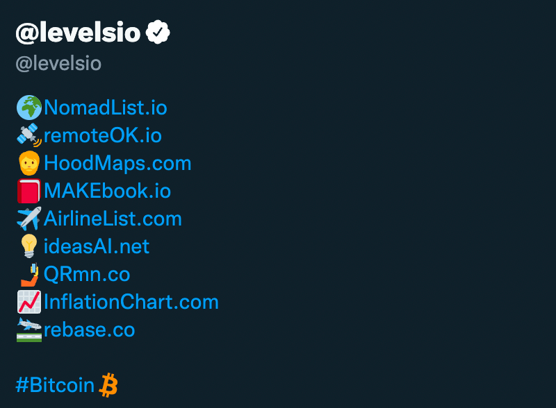 @levelsio on Twitter: "DOT COM https://t.co/ZUrr6YxjyQ" / Twitter