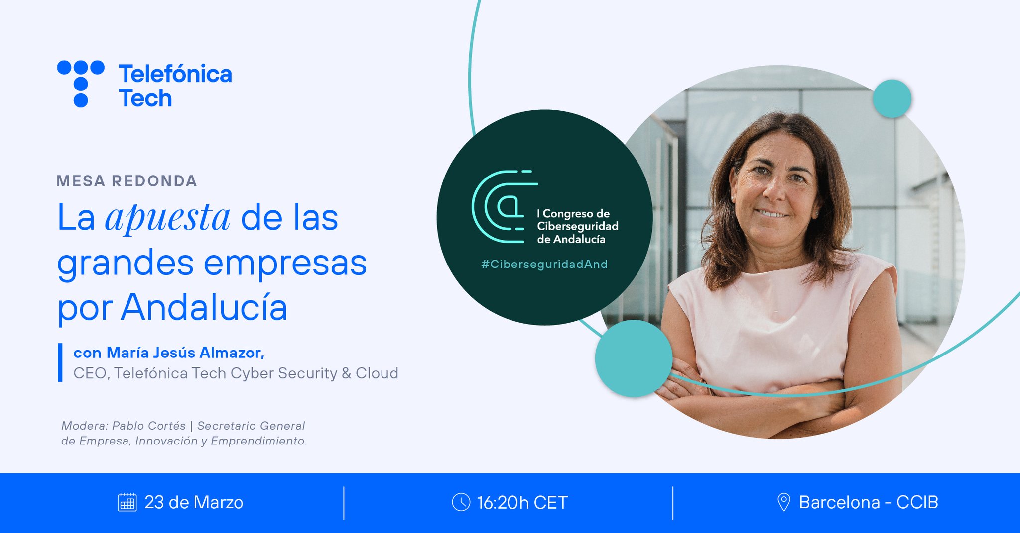 Telefónica Tech on Twitter: "Hoy, @almazormjesus, CEO Telefónica Tech Cyber Security & Cloud ...
