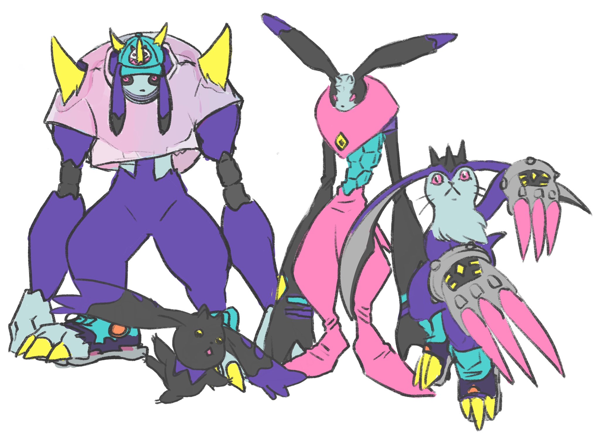 Terriermon And Kokomon