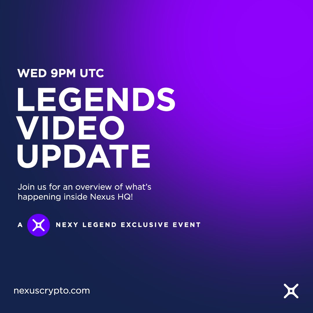 Nexus Crypto Services on Twitter: "🧃We have something juicy for our Legends today!🧃 Be sure to ...