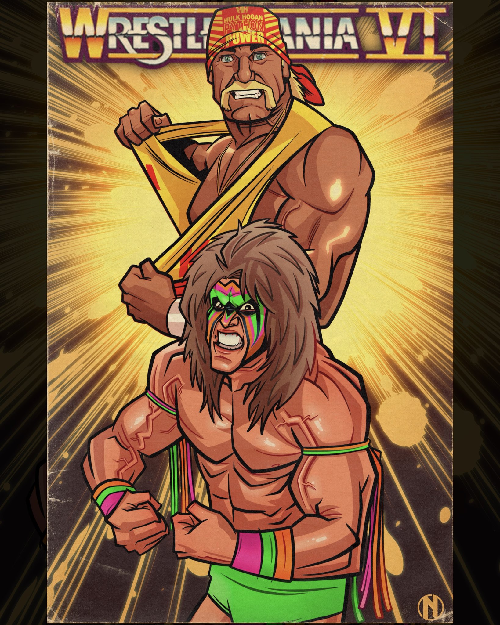 Ultimate Warrior Hulk Hogan 2022