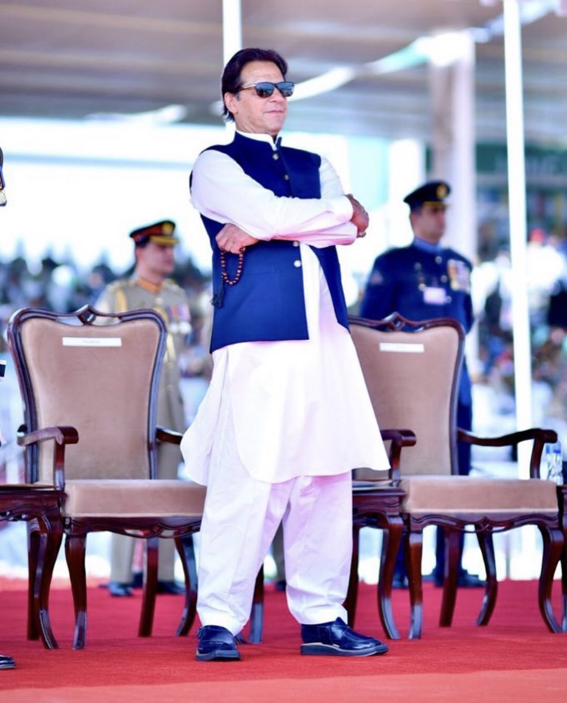 PTI on Twitter: "Prime Minister @ImranKhanPTI during Pakistan Day Parade earlier today. 🇵🇰 https ...