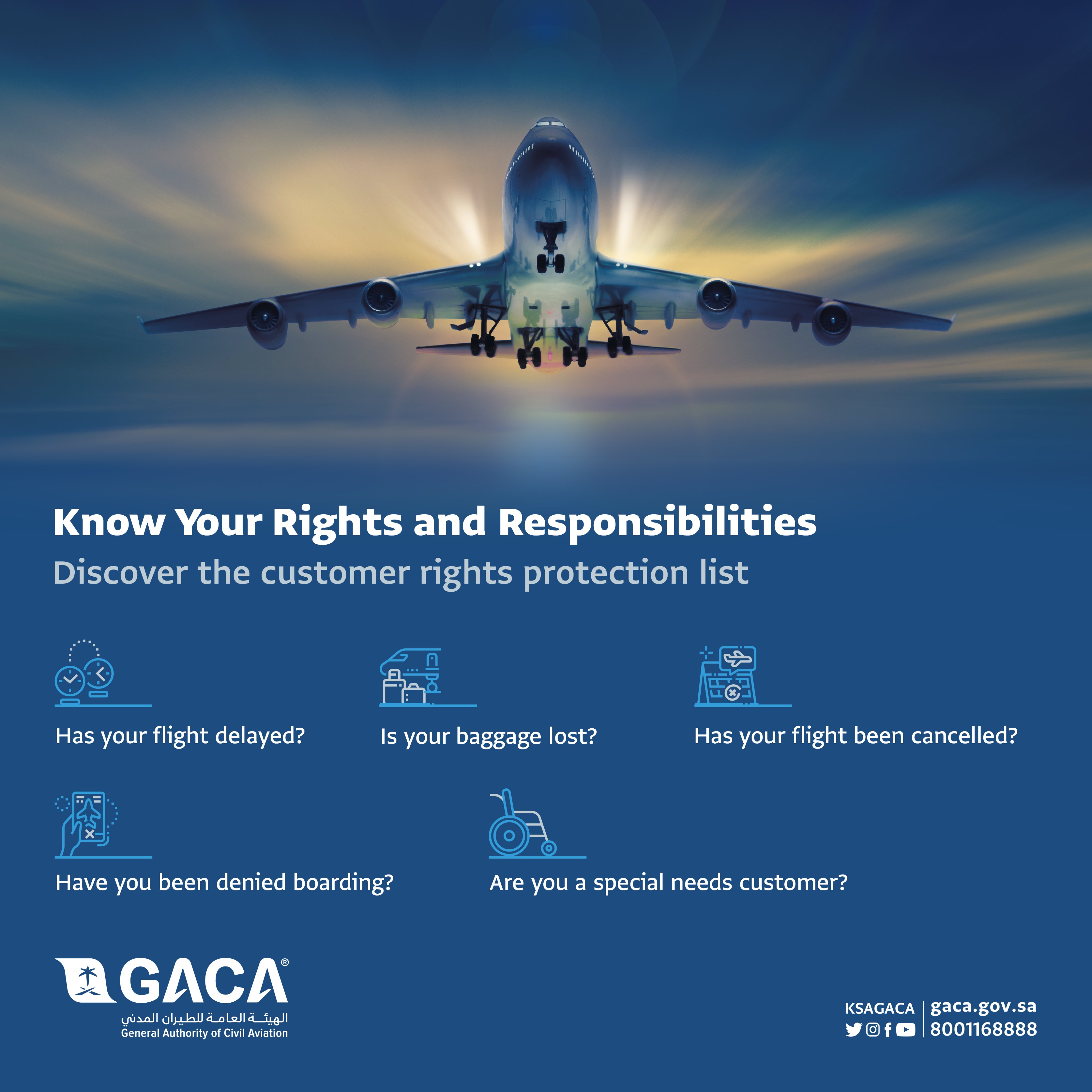 العناية بالمسافرين (@GACACare) / Twitter