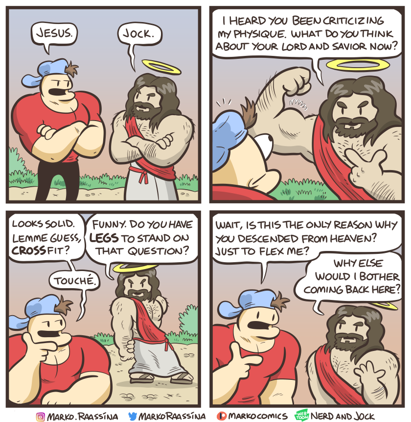 「Nerd and Jock 134 - New challenger approaching! 」Marko (Nerd and Jock ...
