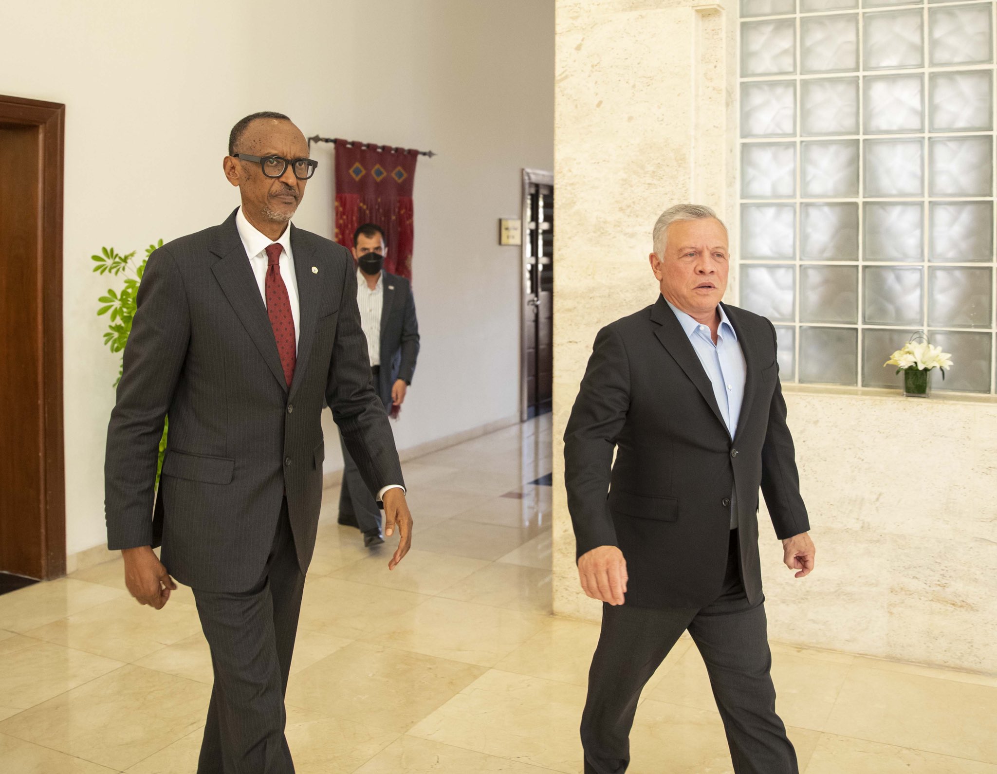 Presidency | Rwanda on Twitter: "President Kagame has arrived in Aqaba, Jordan where he met with ...