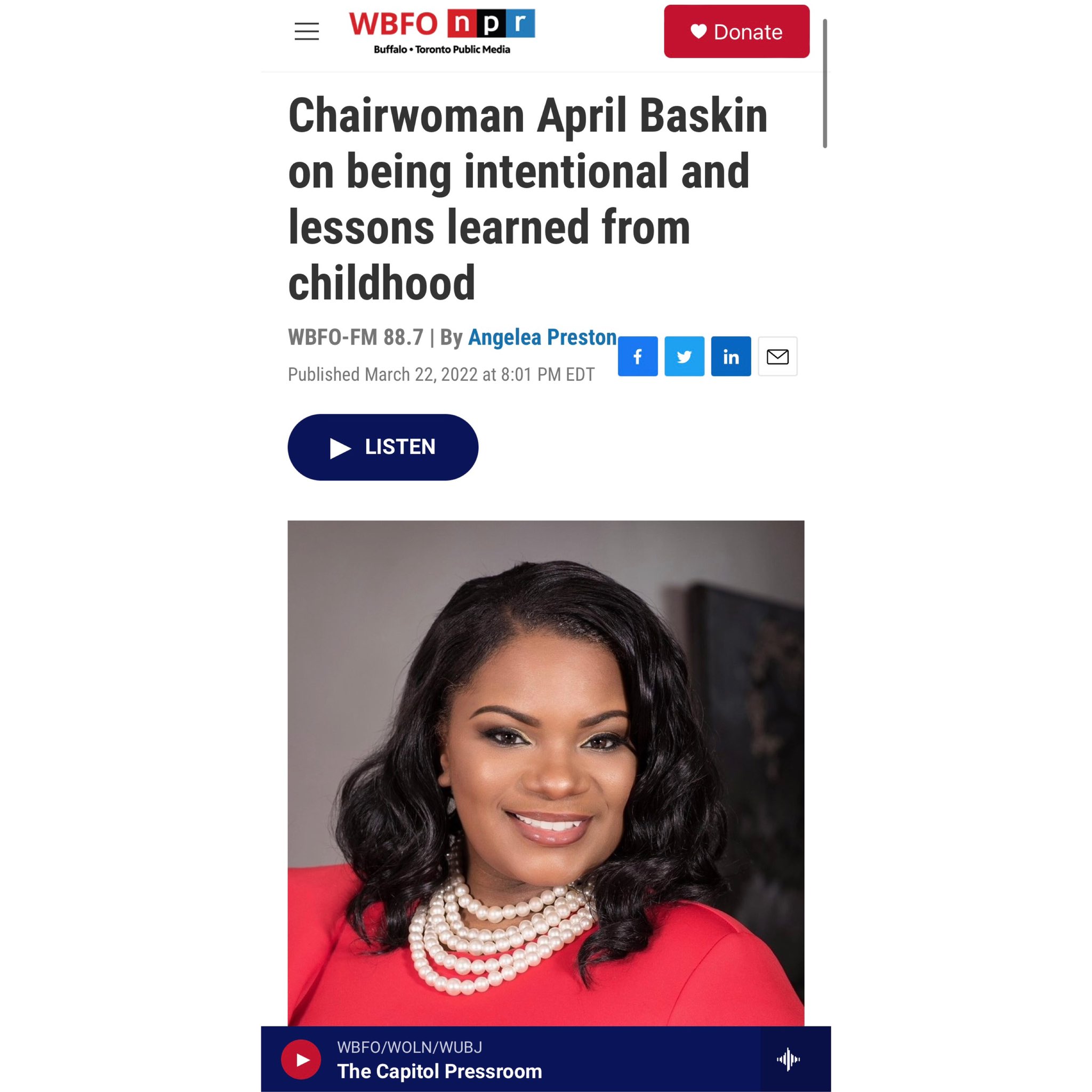 Angelea Preston 2022