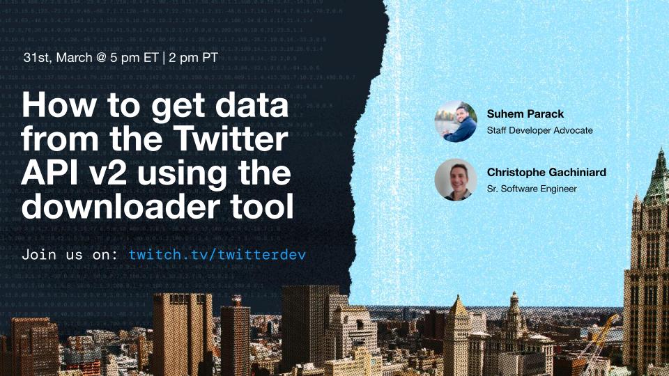 TW Pornstars - Twitter Dev. Twitter. 📅 Join us on Thursday, March 31 | 2 pm PT to learn how to ...